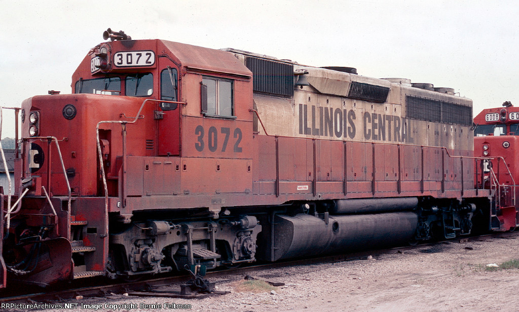 Illinois Central GP40 #3072